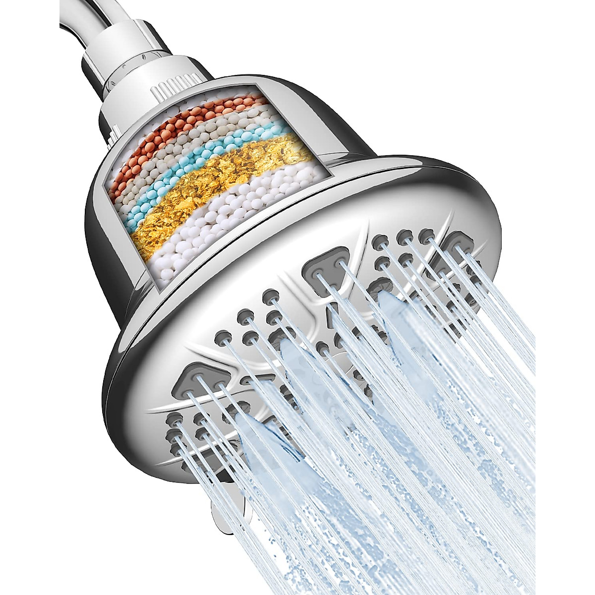 MakeFit Shower Head Filter Replacement Cartridge for MakeFit Filtered Shower Head - H5H117 (1-PACK)