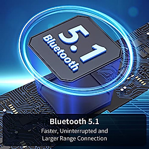 Neckband Bluetooth Headphones, IPX5 Sweatproof Retractable Earbuds Wireless Bluetooth Headset with Microphone, Vibration Call, Stereo Noise Cancelling Earphones for Workout Sports Running (Blue)