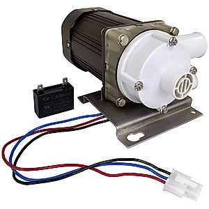 IMM Ice Machine Motor Replacement for Hoshizaki S-0730 Ice Machine Motors Includes mounting Plate, 14 inch Cable & Plug.
