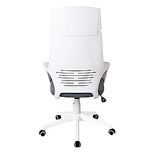 Techni Mobili Executive Modern Studio Office Chair, Regular, Grey