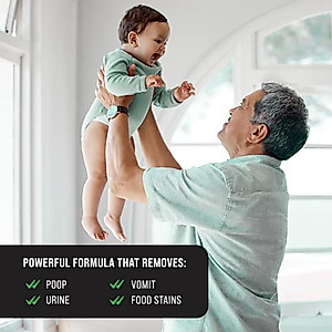 Rockin' Green Baby Cloth Diaper Detergent(90 Loads), Plant based, All Natural Laundry Detergent Powder, Vegan and Biodegradable Odor Fighter, Safe for Sensitive Skin, 45 oz (Unscented).