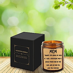 Gifts for Mom from Daughter, Son - Birthday Gifts for Mom - Mom Gifts - Gifts for Mom, Wife, Women - Funny Birthday Presents from Daughter, Son, Husband - GFTYIO Lavender Scented Candles