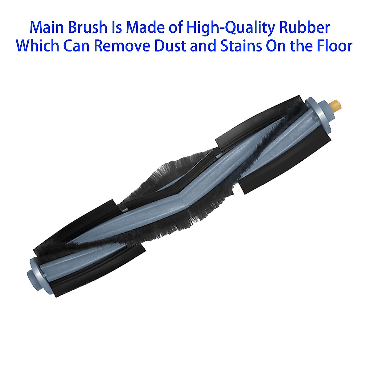 Deebot T20 Series Replacement Accessories for ECOVACS T20 Omni/MAX/PRO Plus Robot Vacuum 1 Main Brush 4 Side Brushes 2 Filter 4 Map Pads 2 Dust Bag Parts