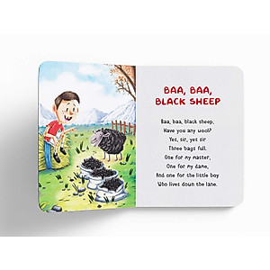 Nursery Rhymes Board Book: Illustrated Classic Nursery Rhymes (My First Book series)