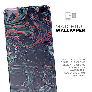 DesignSkinz Liquid Abstract Paint Remix V30 Protective Vinyl Decal Wrap Skin Cover Compatible with The Samsung Galaxy S20 (Screen Trim & Back Glass Skin)