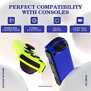 ZNIKVW Joycon Controller Compatible for Switch, Wireless Joy Cons Replacement for Switch Controller, Left and Right Switch Joycons Support Dual Vibration/Wake-up Function/Motion Control