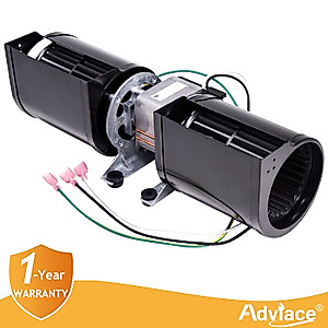 Adviace Aftermarket 812-4900 Convection Blower for Quadrafire Classic Bay 1200i Insert, Quadra-Fire 4100i 4100 3100 3100i 4300 Wood Stoves, 7100 Fireplace, Heatilator Eco Choice PS35 Pellet Stove