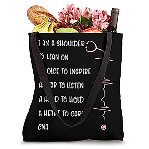 CNA Nurse Week Heart Care certified nursing assistant Grad Tote Bag