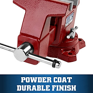 Wilton 675U Utility Bench Vise, 5-1/2" Jaw Width, 5" Jaw Opening (28819)