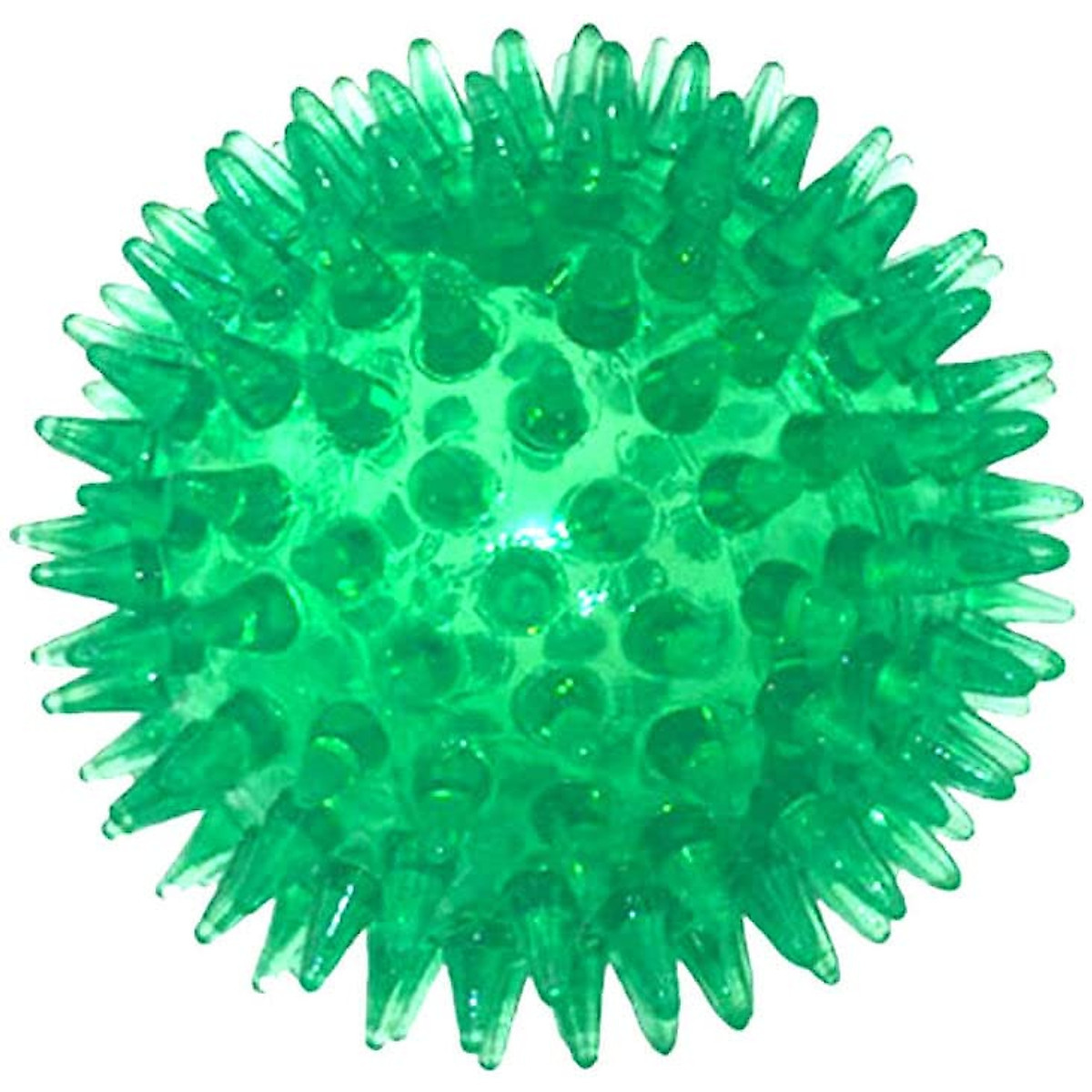 PetSport 2" Gorilla Spiky Ball Floating Dog Toy - Small | Vanilla Scented Super Durable TPR Rubber | Ultra Light, Strong & Bouncy | Play Fetch with Your Pet, Colors Will Vary