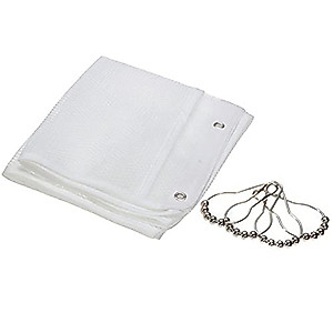 Shower Organizer, Hanging Mesh Storage Bag, Bathroom Washable Cosmetic Organizer Holders(6 Pocket,white)