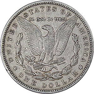 1898 Morgan Dollar VF Very Fine 90% Silver $1 US Coin Collectible