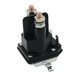 Starter Solenoid Replaces 192507 532192507 762-1261-211-51 582042801 582042802 435-325, Works with AYP Cub Cadet Craftsman Husqvarna MTD Trombetta Riding Lawn Mower Tractor