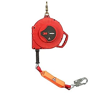 3M Fall Protection Business Protecta Rebel Self Retracting Lifeline, Leading Edge, Cable 3590546, 50'. (15.2M), 1 Each