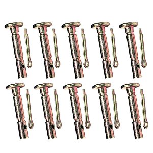 MDAIRC Shear and Hair (Cotter) PINS 738-04124(A), 714-04040, 738-04124A for MTD Cub Cadet Troy-Bilt Snowblowers, 10 PCS Pack