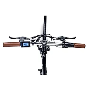 Hurley Electric Bikes Amped Urban Single Speed E-Bike (Blue Sea, Large / 19)