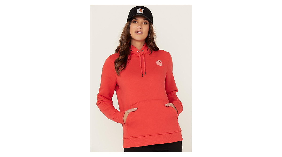 Carhartt Women's Relaxed Fit Sweatshirt - Bittersweet