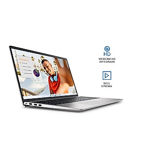 Dell Laptop Inspiron 3520 15.6" Full HD, Intel Core i3, 8GB, 256GB SSD, Windows 11 Home, Español, Plata. Incluye Backpack y Mouse inalámbrico