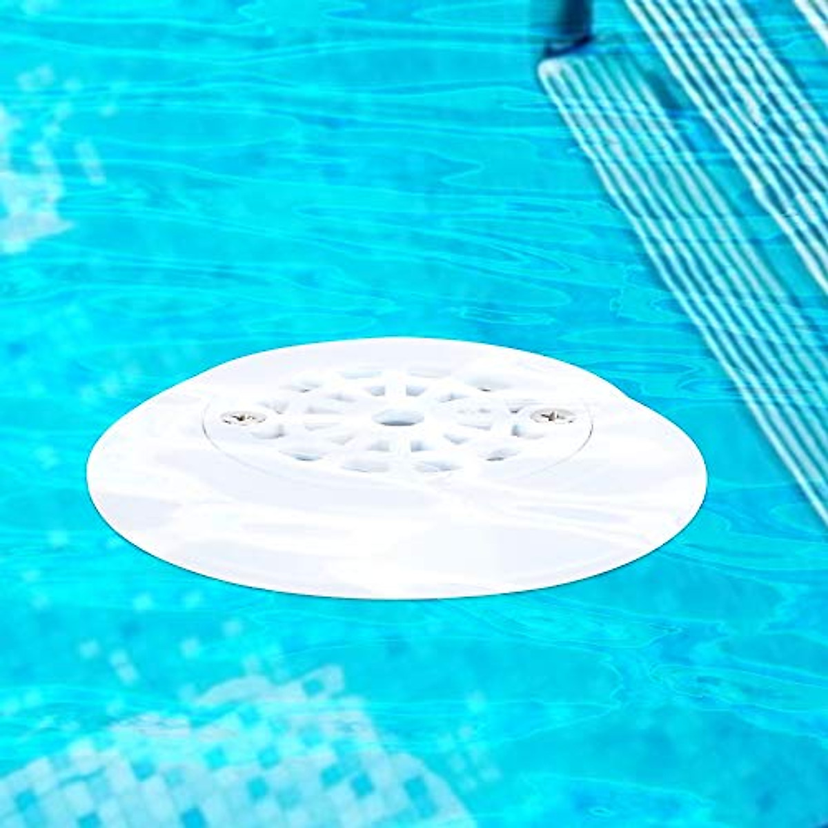 GLOGLOW Swimming Pool Floor Drain, Swimming Pool Floor Drain Swimming Pool Accessory Home for Swimming Pool Use Garden (1.5 Inch)