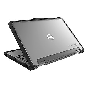 Gumdrop DropTech Laptop Case Fits Dell Latitude 3190 11 inch 2in1. Designed for K-12 Students, Teachers and Classrooms – Drop Tested, Rugged, Shockproof Bumpers for Reliable Device Protection – Black
