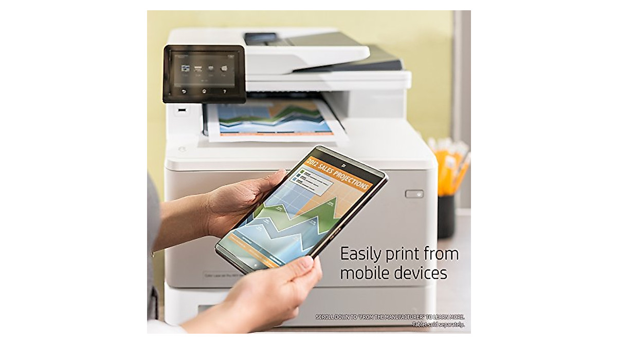HP LaserJet Pro M477fdw: Fast & Secure All-in-One Printer