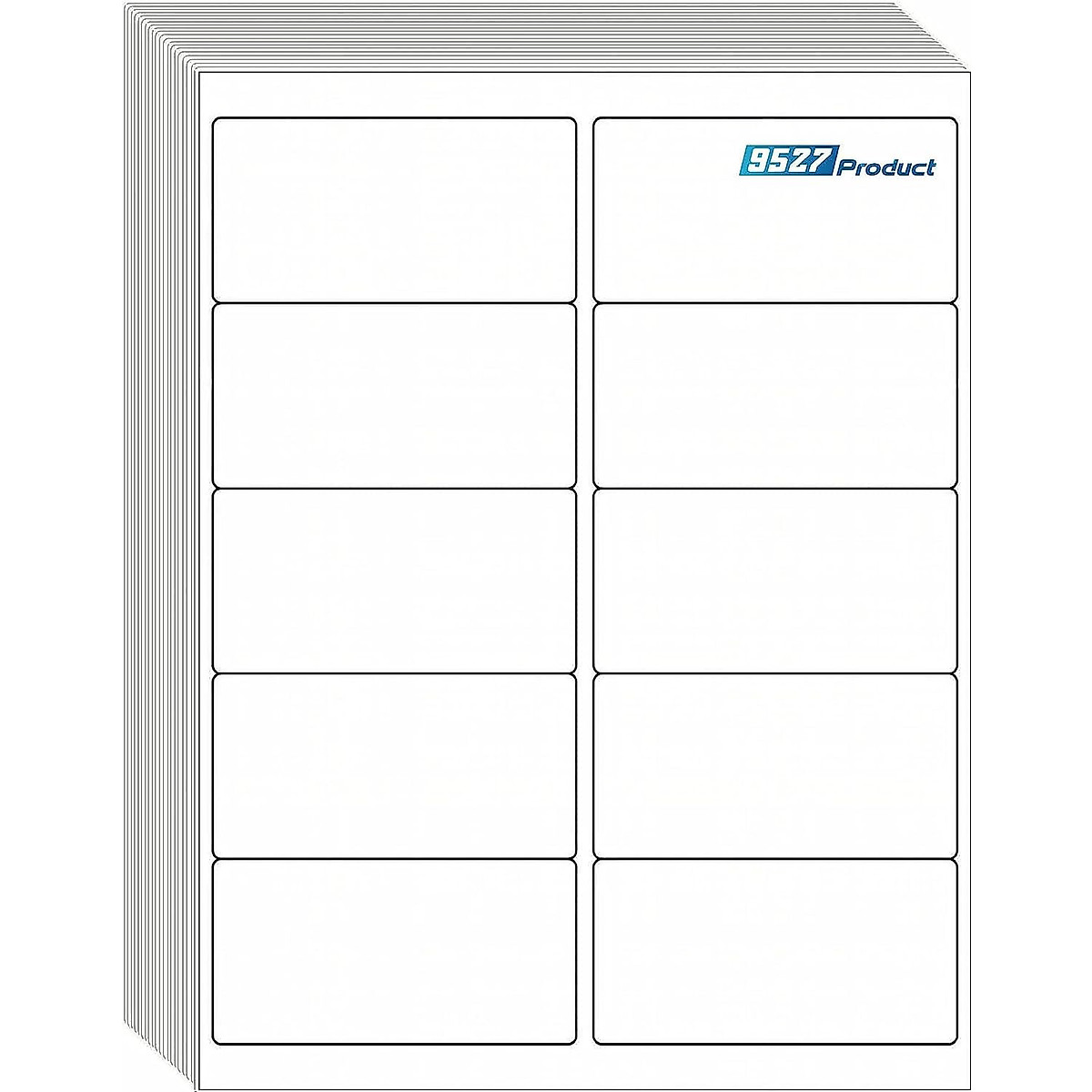 9527 Product 10 UP Sticker Labels,2x4 inches FBA Shipping Address Labels for Laser/Ink Jet Printer,Total 1000 Labels