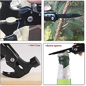 Survival Hammer Multitool,Gift for Dad Husband Brother Boyfriend Boys,Unique Anniversary Christmas Birthday Gift Ideas for Men Him,All in One Tools Multi Tool with Hammer.