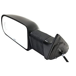 Kool Vue Mirror Compatible With 2000-2006 Chevrolet Suburban 1500, 2000-2006 Chevrolet Suburban 2500, Textured Black, Power, In-glass Signal Light Driver Side