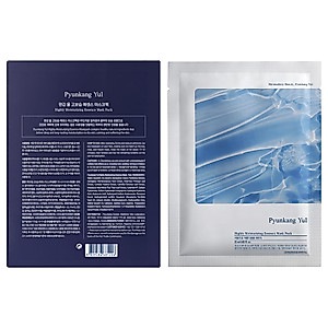 Pyunkang Yul Highly Moisturizing Mask Pack 10 PCS - Korean Ceramide Vitamin Face Sheet Mask Skin Care Products - Beauty Face Mask Containing Panthenol, Hyaluronic Acid, Tea Tree, Cica