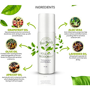 Real Purity Roll-On Natural Deodorant