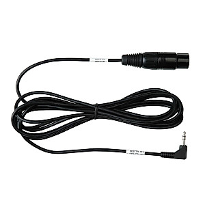 Sescom Sescom SES-TR-153 Female XLR to RA 3.5mm 1/8 Pro DSLR Mic Cable, 10 Ft