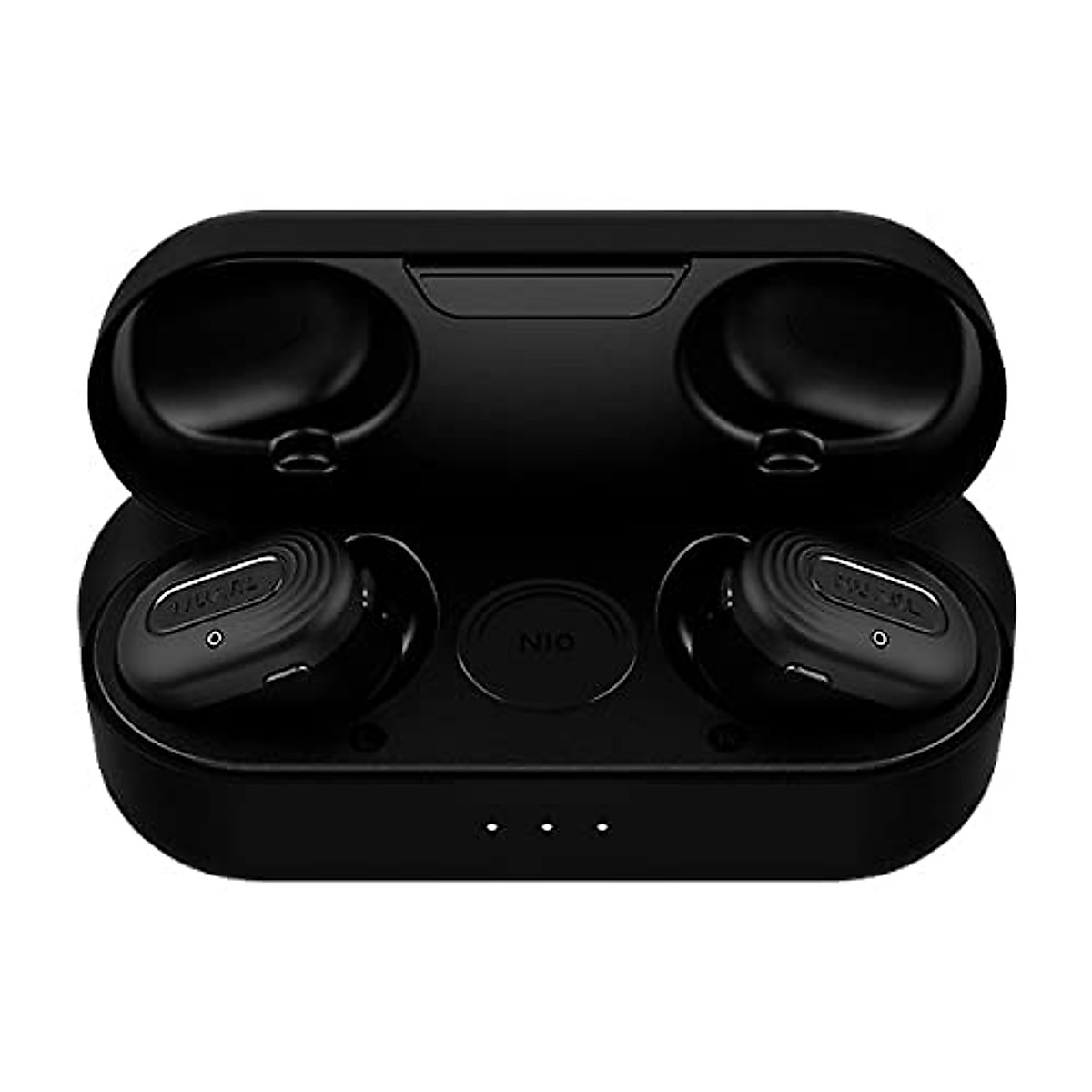 NUARL N10 Pro Active Noise Canceling ANC Truly Wireless Stereo Earphones Earbuds Bluetooth5 7hr Playback aptX AAC with HDSS IPX4 N10PRO-BM(Black Metallic)