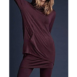 Cabi Hype Burgundy Hoodie (l)