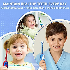 THISONG Kids Toothbrush Replacement Heads - Pack of 12, Compatible with Oral-B Electric Toothbrush, Professional Precision Soft Cleaning for Effective Oral Care