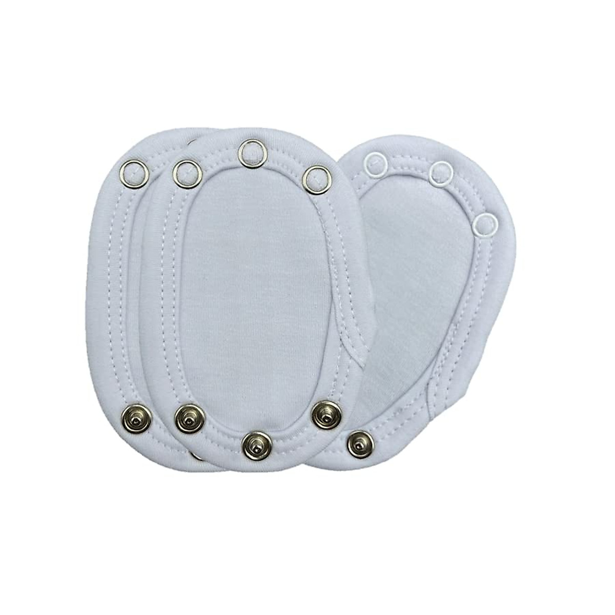 Baby Bodysuit Onesies Extender pack of 3 (Variety Pack, 2 Different Size snaps)