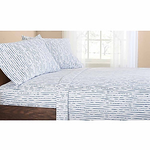 Mainstays Teen Modern Geometric Plaid Navy Blue Reversible Bedding Queen Comforter for Boys (8 Piece in a Bag)