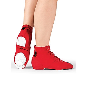 Adult Canvas Dance Boots JB3FLS7 Flesh 7 M US