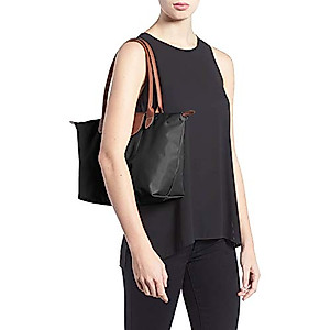 Longchamp 'Medium 'Le Pliage' Tote Shoulder Bag, Black