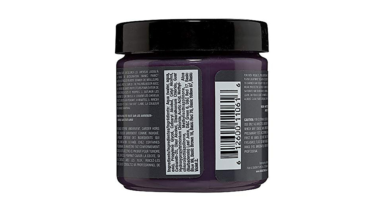 MANIC PANIC Alien Grey Hair Dye – Semi-Permanent Cool Slate Grey Color
