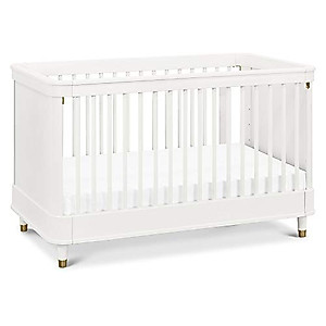 NAMESAKE Tanner 3-in-1 Convertible Crib in Warm White, Greenguard Gold Certified