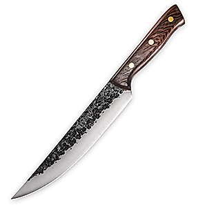 8 inch Chef Knife High Carbon Stainless Steel Knife,Fruit and Vegetable Cutting Chopping Carving Knives,with Gifted Box