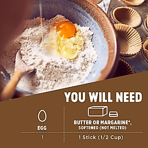 Krusteaz Triple Chocolate Chunk Cookie Mix, Bakery Style, 3 Kinds of Chocolate, 15.5 Oz Boxes (Pack of 12)