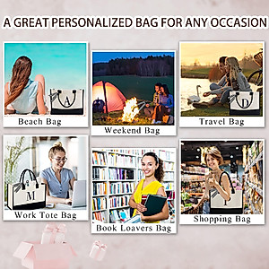 BeeGreen Canvas Tote Bag For Women cool beautiful gifts for female friends personalized gifts for mom work gifts for coworker hostess gift ideas for woman friends teacher bags P