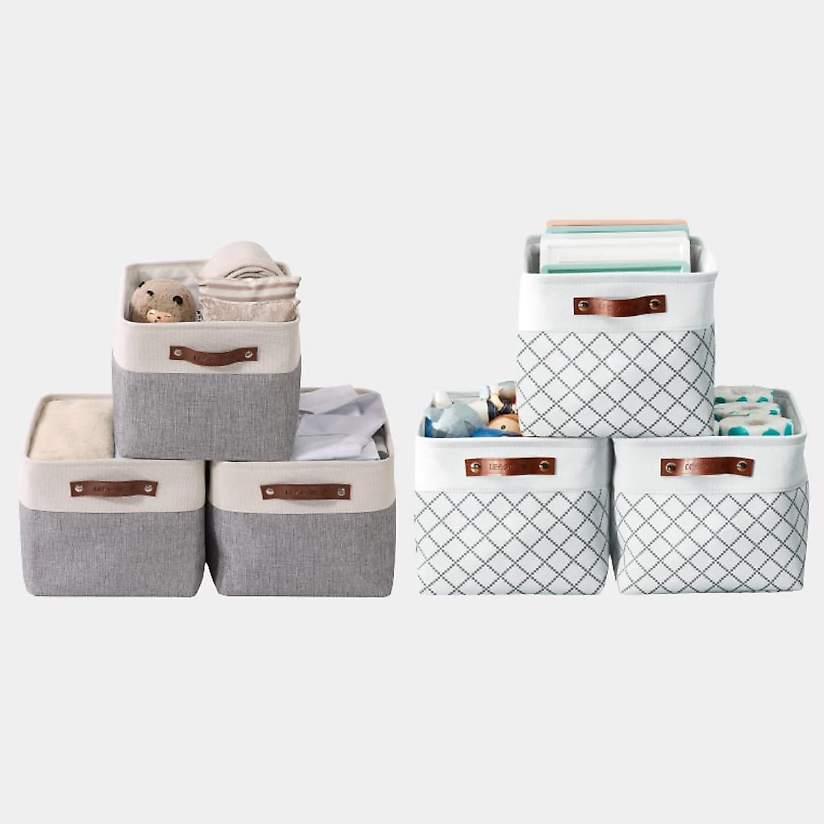 DECOMOMO Bundle Set Extra Large Storage Bin 6pcs