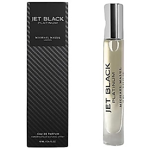 Michael Malul Jet Black Platinum Eau de Parfum for Men - 10ml Travel Size