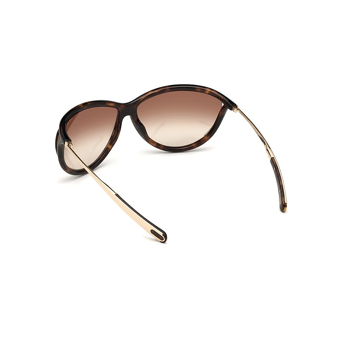 Tom Ford sunglasses Tammy (FT-0770-S 52F) Dark Havana - Rose gold - Brown Gradient lenses