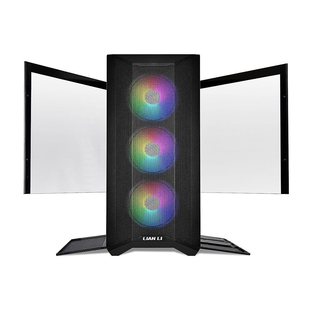 Lian-Li LANCOOL II Mesh RGB Tempered Glass ATX Case, Black