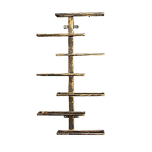 Vintage Retro Wall Mount Wine Rack for Restaurants, Bars, Daily Home furnishings etc (Hold 7 bottles) ¡­