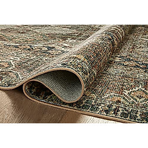 Loloi Magnolia Home by Joanna Gaines x Banks Spice/Blue 7'-6" x 9'-6" Area Rug