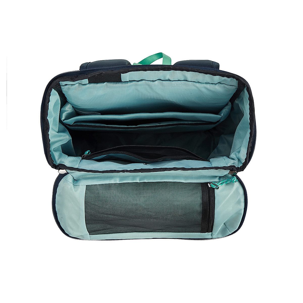 Travelon Greenlander Sustainable Anti-Theft 21L Backpack, Light Blue, 11" W x 19" H x 6.5" D